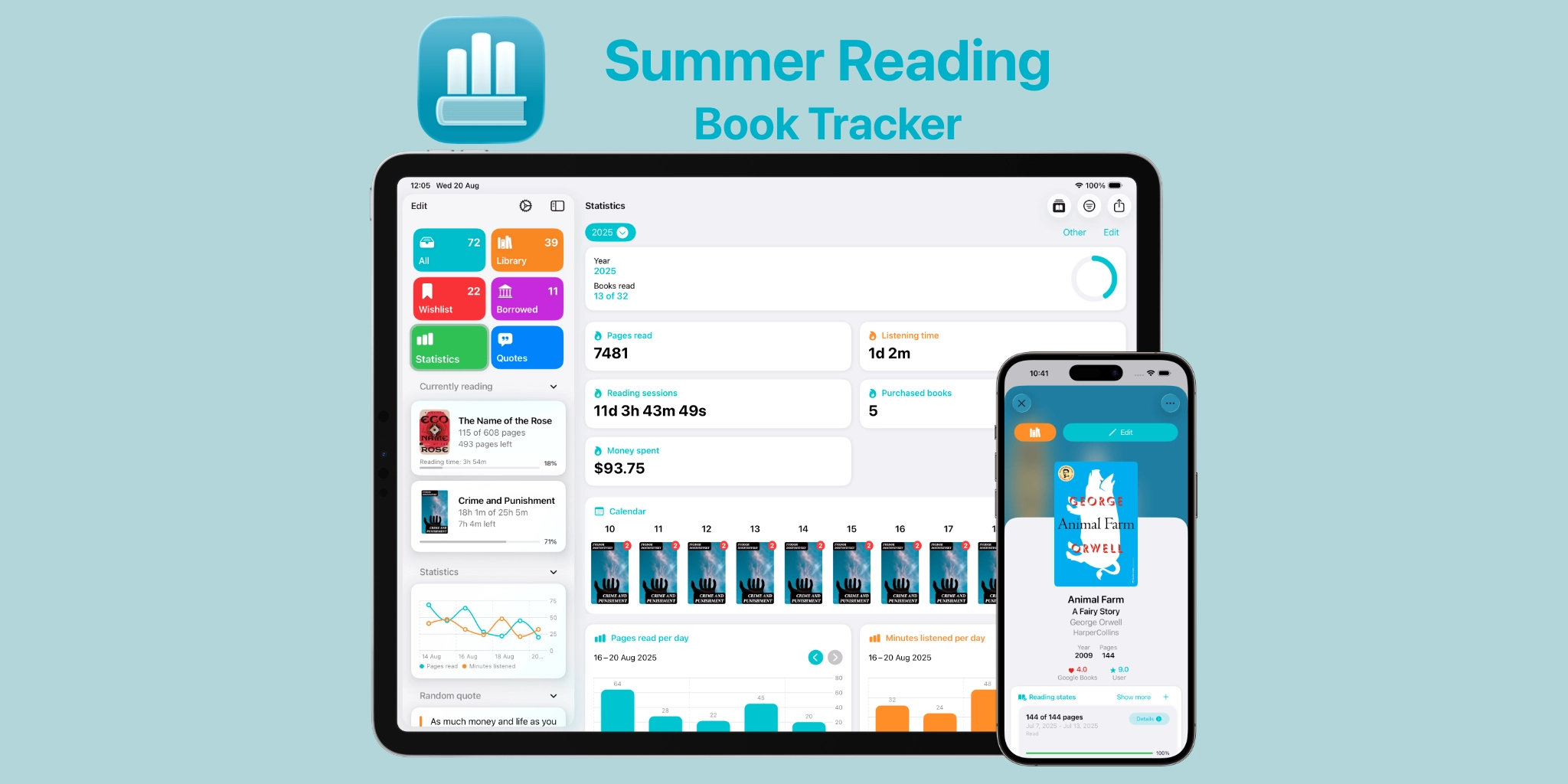 Organize Your Summer Reading with Book Tracker on iPhone, iPad, and Mac ...