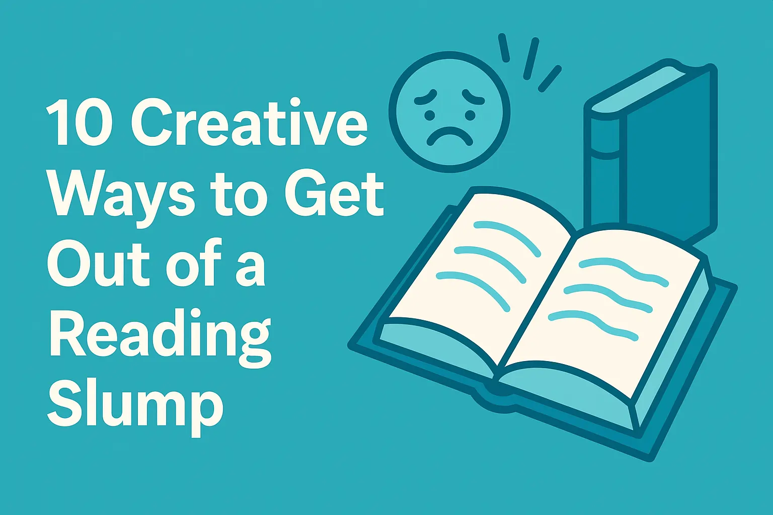 10 Creative Ways to Get Out of a Reading Slump - Book Tracker