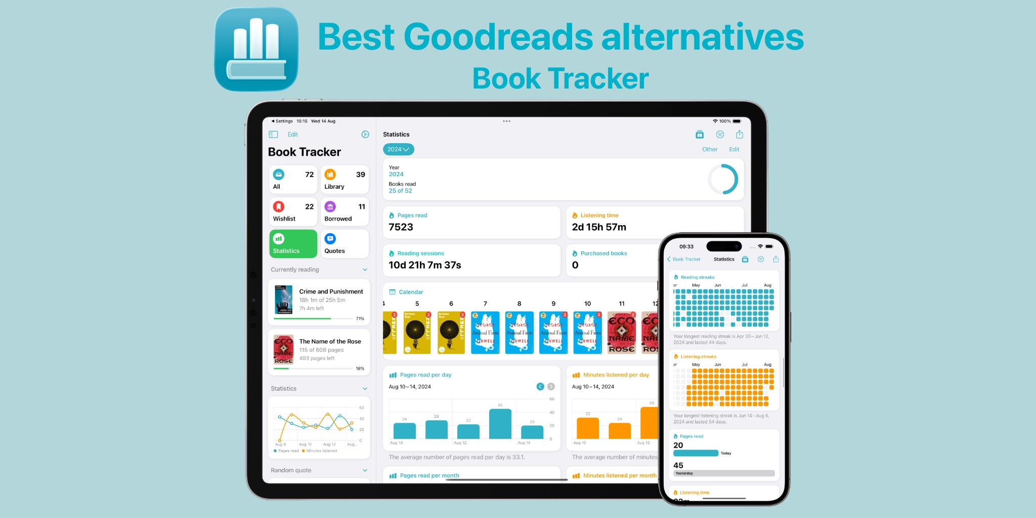 Best Goodreads Alternatives for iPhone in 2026 (Privacy-First Guide ...